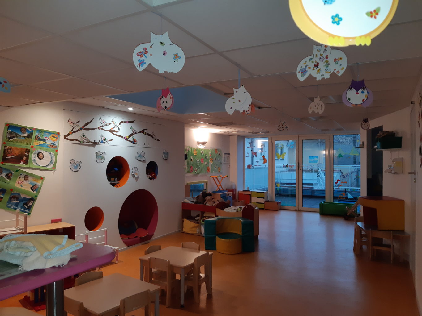 Crèche mini-planète